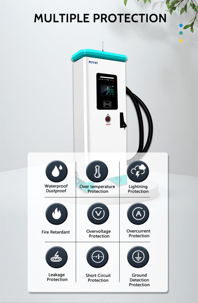CCS1/CCS2 Interface Standard 320KW Commercial EV Charger for Fast ...