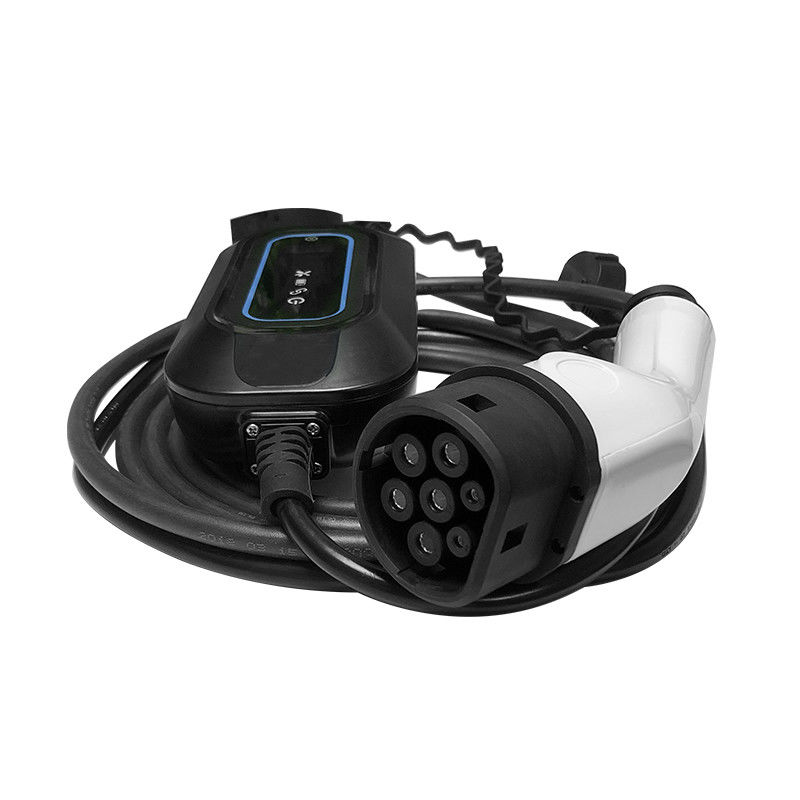 2013 Year Portable 3.5kw AC 220V Type 2 EV Charger EVSE SAE J1772 ...