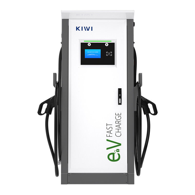 60kW~150kW DC EV Charger Pile Double Charging Gun Floor Mounted DC Fast Electric Car Charging ...