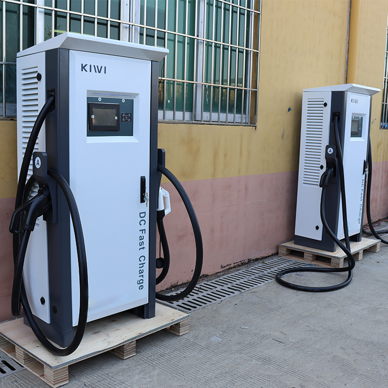 Floor-standing 120KW Sae J1772 Commercial DC EVSE EV Level 3 Electric ...